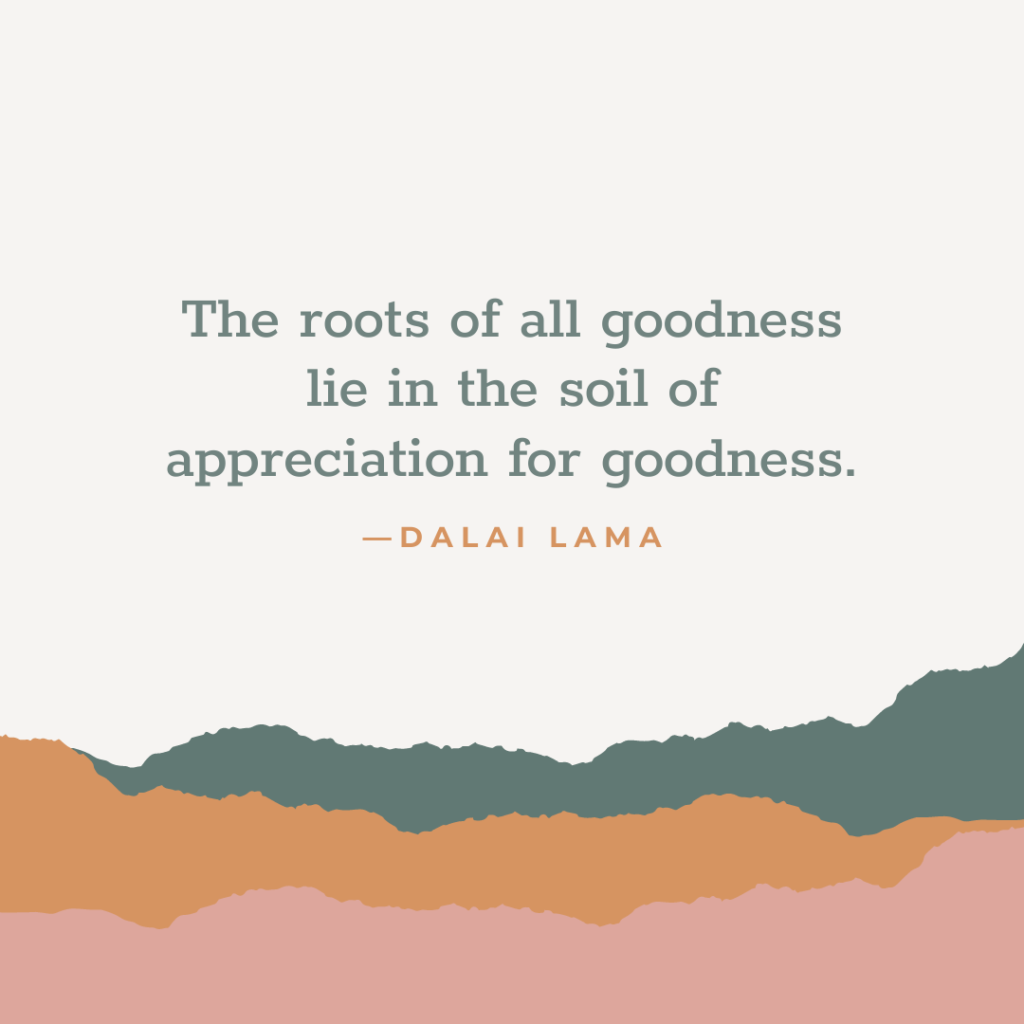 Thank You Quote - Appreciation for Goodness - Thank You Quotes